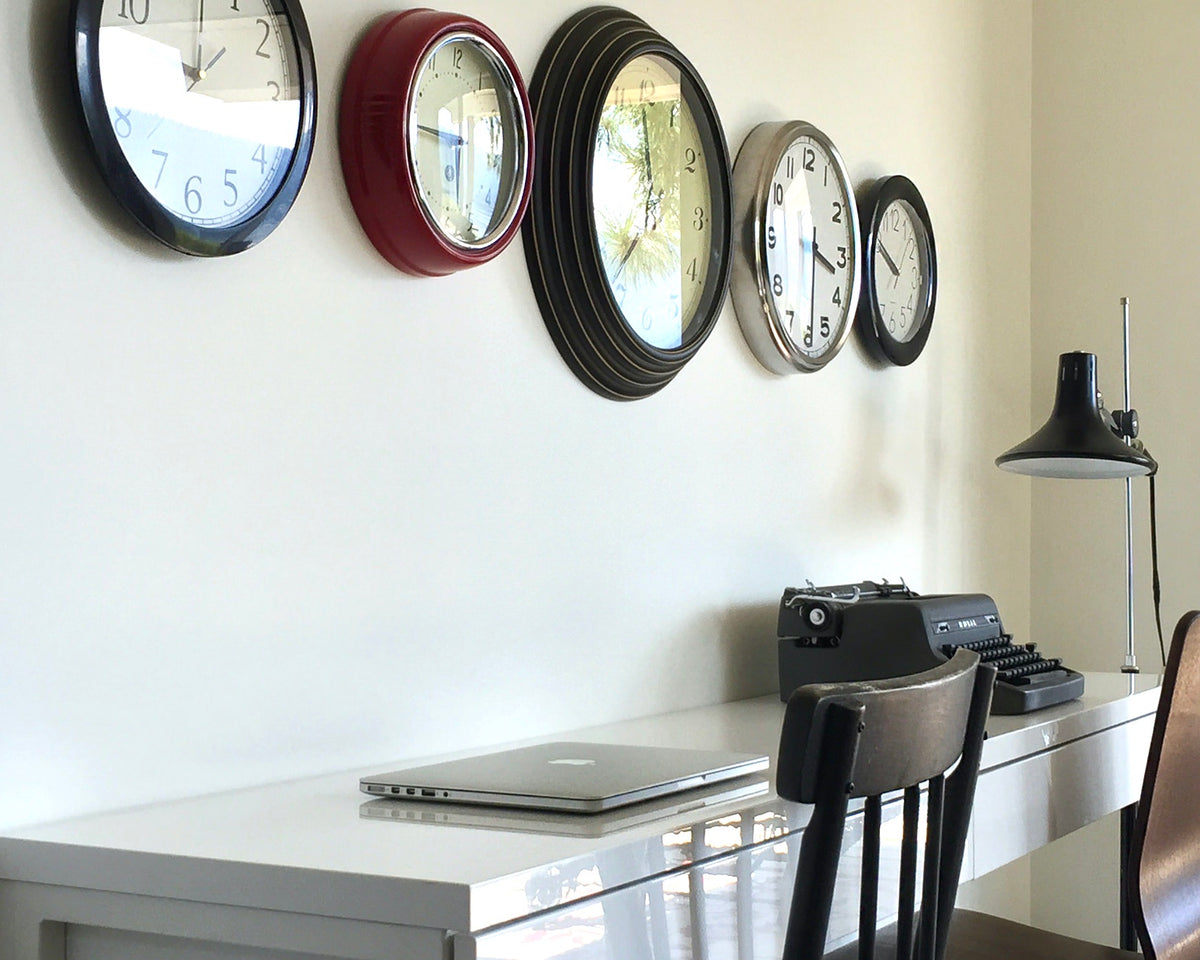 Rehang a clock after changing the time or batteries | UTR Decorating