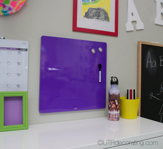 Foolproof Tip to Hang Magnetic or Other Small Boards – UTR Decorating