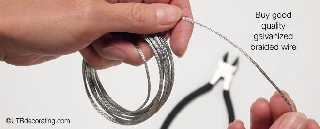 Don’t Put Up With Stubborn Picture Wire – UTR Decorating